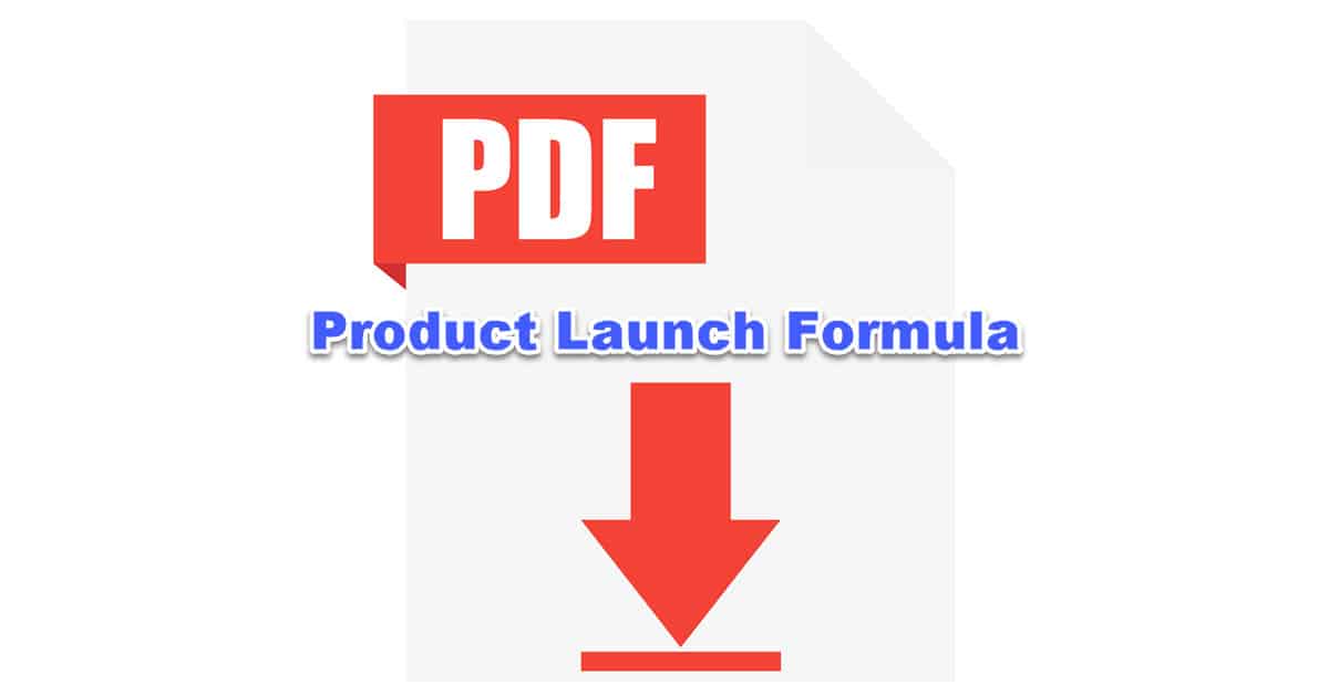 Free Product Launch Blueprint PDF And Video Tutorial - Jeff Johnson ...